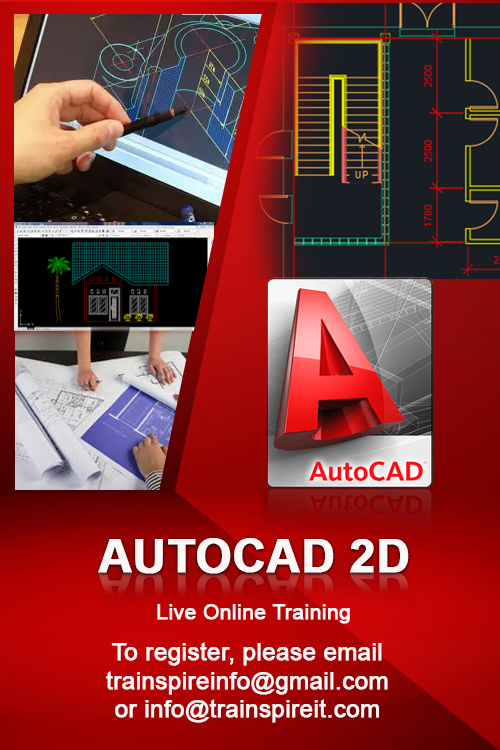 Autocad 2D TRAINSPIRE IT Training
